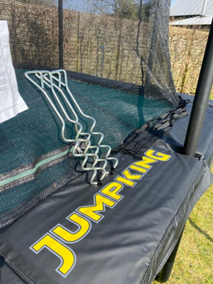 10ft x 14ft Rectangular Deluxe JumpKing Trampoline V2