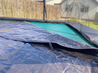 10ft x 14ft Rectangular Deluxe JumpKing Trampoline V2