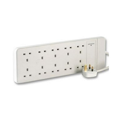 10G2M 10 Gang Extension Socket