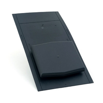 10K Slate Roof Tile Vent Ventilator & Adapter Kit for Extractor fans ...