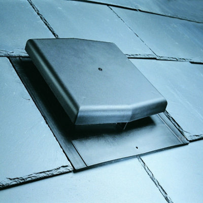 10K Slate Roof Vent Ventilator Grey / Ventilation for Extractor fans ...