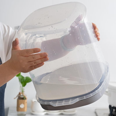 10kg Airtight Food Storage Container with Clear Design and Measuring ...