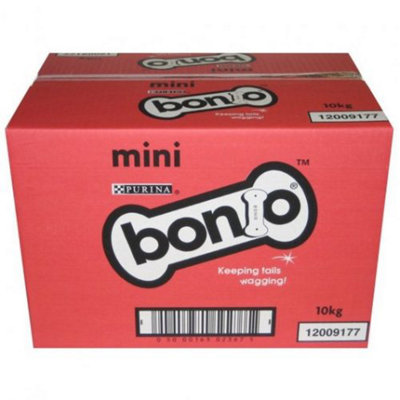 10kg Bonio Bitesize Mini Dog Biscuits