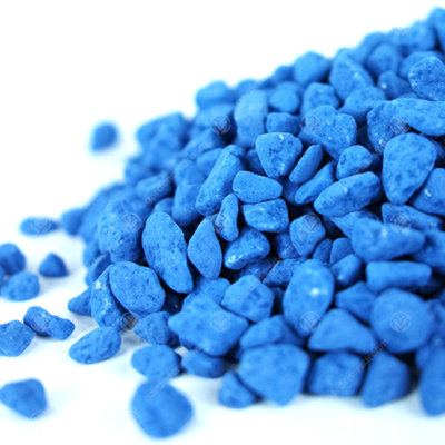 10kg Dark Blue Coloured Aquatic Gravel Premium Natural Bottom Fish Tank ...