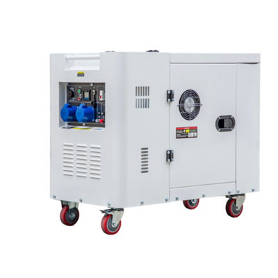 10kVA Semi Hatch Diesel Generator Silent Backup Power Generator for ...