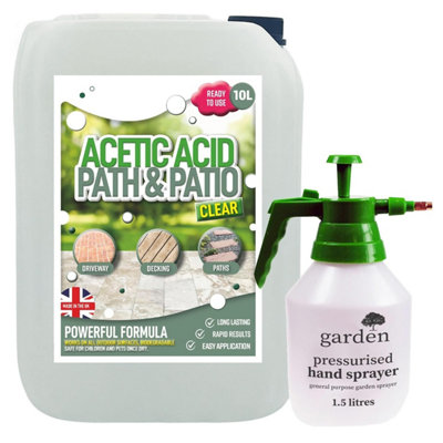 10L Ready To Use Super Strength Acetic Acid Concentrated Vinegar With 1 ...