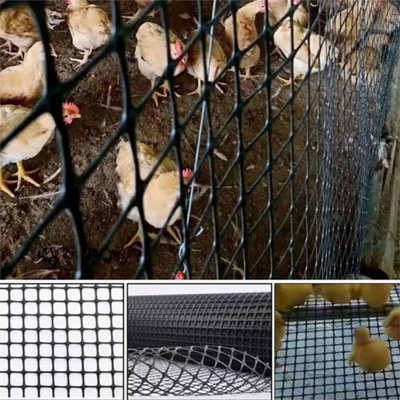 10M PVC COATED CHICKEN MESH GARDEN FENCE BARRIER