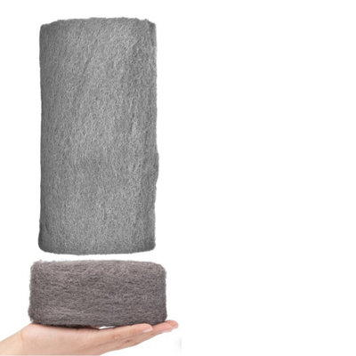 10M Steel Wire Wool Roll Grade 0000 Super Ultra Fine