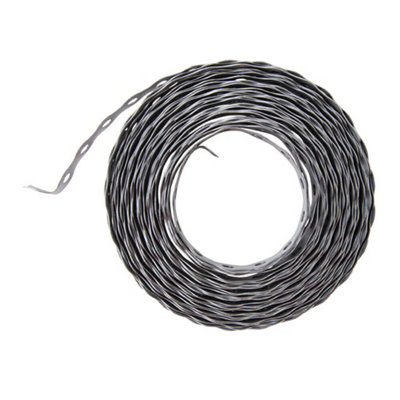 10m x 17mm Galvanised Steel Fixing Twist Band Tape Strong Flexible ...