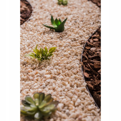 10m x 60mm high lengths of flexible edging for lawns,grass drives,paths ...