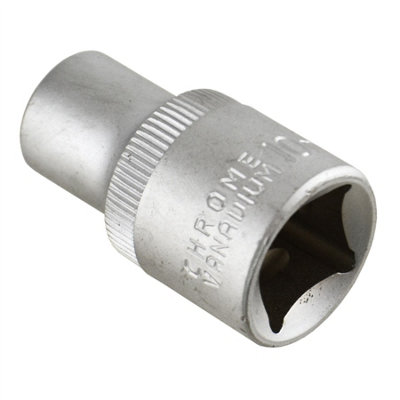 10mm 1/2" Dr Socket Super Lock Metric Shallow CRV Knurl Grip 6 Point