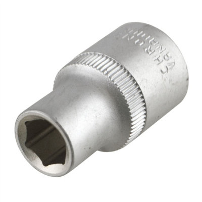 10mm 1/2" Dr Socket Super Lock Metric Shallow CRV Knurl Grip 6 Point