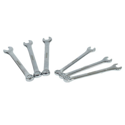 10MM AND 13MM METRIC COMBINATION SPANNERS SPANNER 3 OF EACH 6 PACK