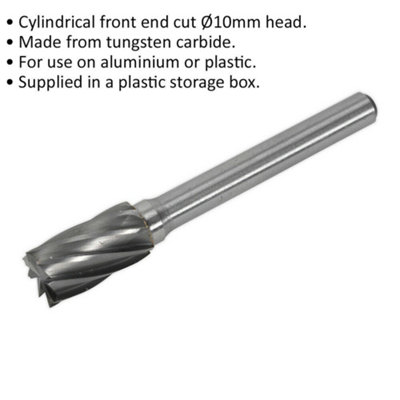 10mm Coarse Carbide Rotary Burr Bit for Engraving and Cutting