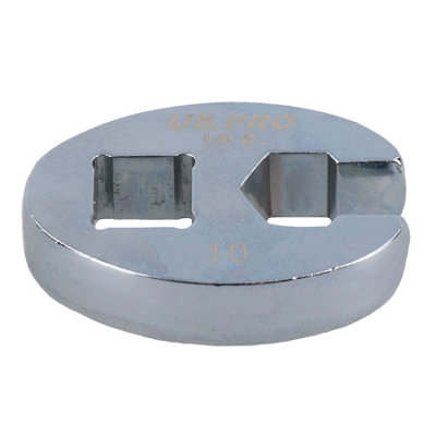 10mm Crowfoot Wrench 3/8" Drive Crows Feet Spanner for Torque Wrenches