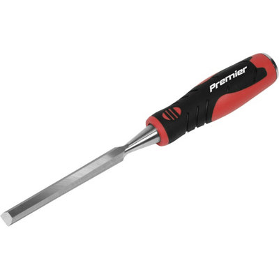 10mm Hammer-Thru Wood Chisel with Bevel Edge - Premium Chrome Vanadium ...