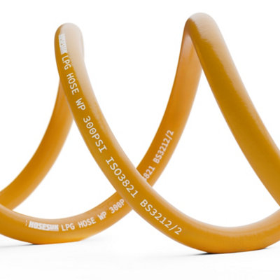 10mm ID Rubber LPG Hose - 8 Metres - Gas Hose Pipe, LPG Propane Pipe ...