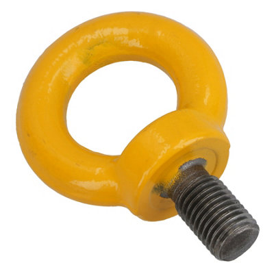 10MM LIFTING EYES EYEBOLT RING HIGH TENSILE 18MM LENGTH 1.0 TON ...