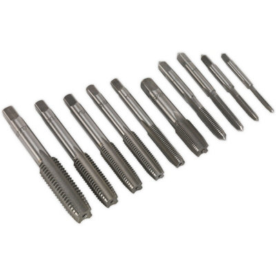 10pc Metric Tap Set - M3 to M12 - TUNGSTEN Socket Threading / Tapping ...