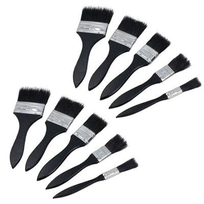 10pc Paint Painting and Decorating Brush Set Cleaning Dusting 1/2