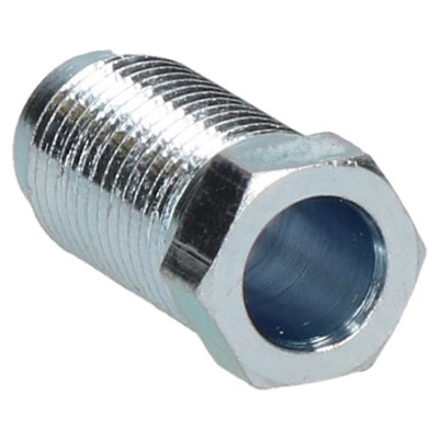 10pc Steel Male Brake Pipe Union Long Fittings 1/2" x 20 UNF for 5/16 ...