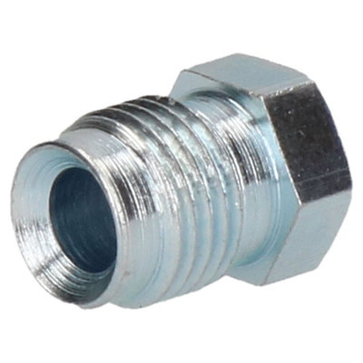 10pc Steel Male Brake Pipe Union Short Fittings 1/2" x 20 UNF for 1/4 ...