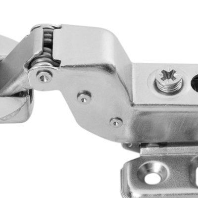 10pcs 110 Degree Soft Close Half Overlay Cabinet Door Hinges