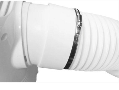 10pcs A2 Hose Clip 12mm-20mm - Adjustable 304 Stainless Steel Duct ...