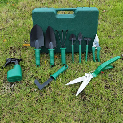 10PCS GARDENING TOOLS SET GARDEN HAND TOOL KIT