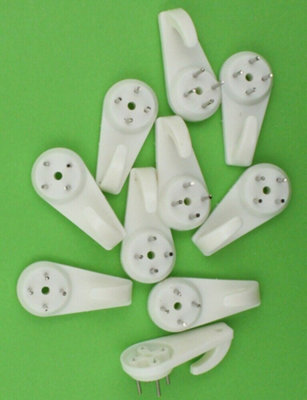 10pcs - Picture Hooks for Hanging Frames on Plasterboard, Cavity ...