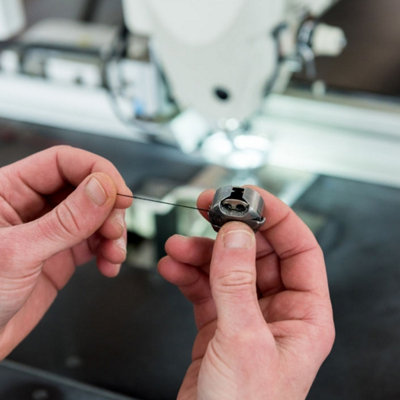 10pcs Sewing Machine Bobbin Universal Fits Sizes, Silver