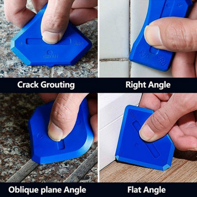 10PCS Silicone Sealant Remover Spreader Tool Kit Scraper Caulking Mould ...