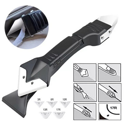 10PCS Silicone Sealant Remover Spreader Tool Kit Scraper Caulking Mould ...
