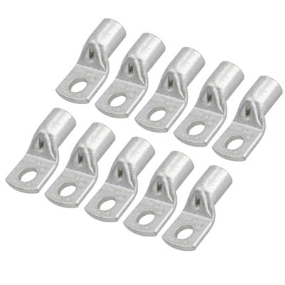10pk Battery Cable Lugs Ring Terminal Crimps 50mm² 8.4mm Hole Welding ...