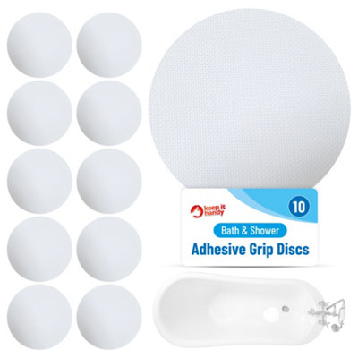 10pk Round Shower Non Slip Stickers- Non Slip Stickers for Shower, Anti ...