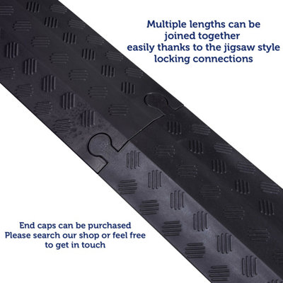 10x 12000KG Drive Over Cable Road Cover Protector Outdoor Event ...