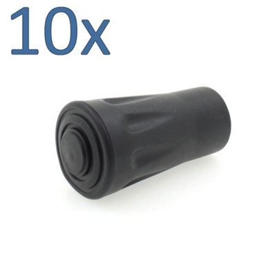 10x HIKING TREKKING STICK FERRULES ENDS TIPS 12mm (1/2") FOR LEKI ...