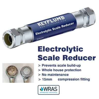 10X KEYPLUMB INLINE ELECTROLYTIC SCALE REDUCER INHIBITOR 15MM ...