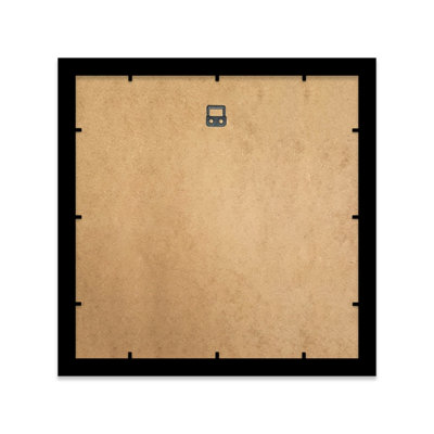 10x10" Gold Picture Frame - 10x10" Square Frame with 6x6" Mount for ...