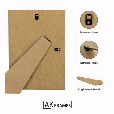 10X10 MDF STRUT BACK WITH 2MM BROWN BACKING FOR FRAMES AND CRAFTS