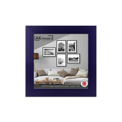 10x10" Purple Poster Frame - Modern Picture Frame for Wall Art, Prints ...