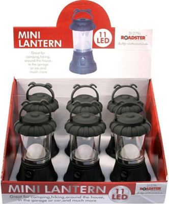 11 Led Mini Lantern Outdoor Night Light Multi Purpose Hiking Camping Bright