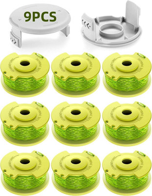 11 Pack AC14RL3A Spools for Ryobi One+ 18V, 24V, 40V, 2mm, 3.4m, 9 ...