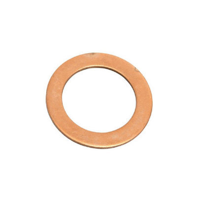 110 x Assorted Copper Ring Washers 6-16mm for Sump Plugs and Hydraulic ...
