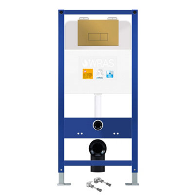 1100mm Bathroom Wall Hung Toilet Cistern Frame Concealed Dual Flush ...