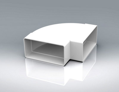 110mm x 54mm Horizontal 90 Degree Bend | DIY at B&Q