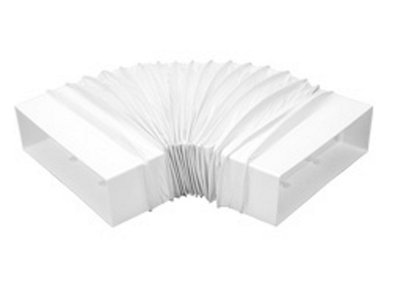 110mm x 54mm Rectangular Ducting Flexible Bend | DIY at B&Q