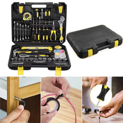 110pcs Household Daily Maintenance Car Repair Hardware Tools Hand Tool ...