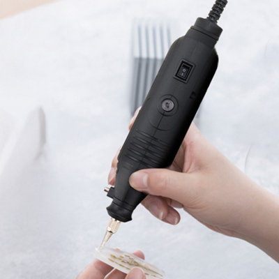 113Pcs 200W Corded Handheld Rotary Tool Kit