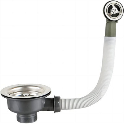 114mm Kitchen Sink Waste Kit 1.5 inch Kitchen Sink Waste Fittings and ...